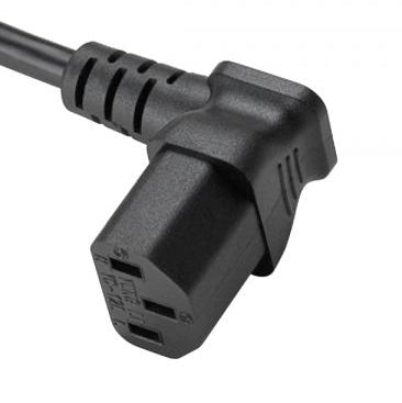right angled power cable