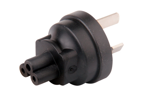 IEC C5 to Australia AS3112 Plug Adapter – SIGNAL+POWER