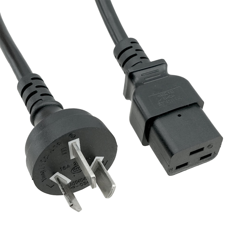 India IS1293 to C19 Power Cord – SIGNAL+POWER