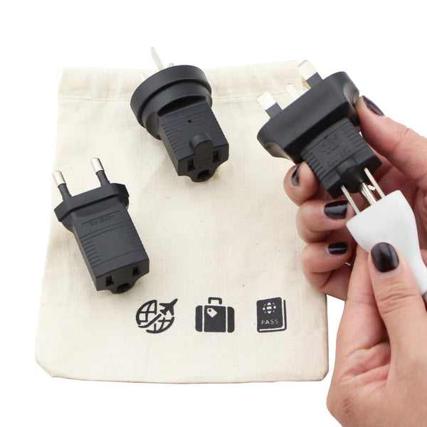 Universal Travel Adapter Kit | 180+ Countries | SIGNAL+POWER